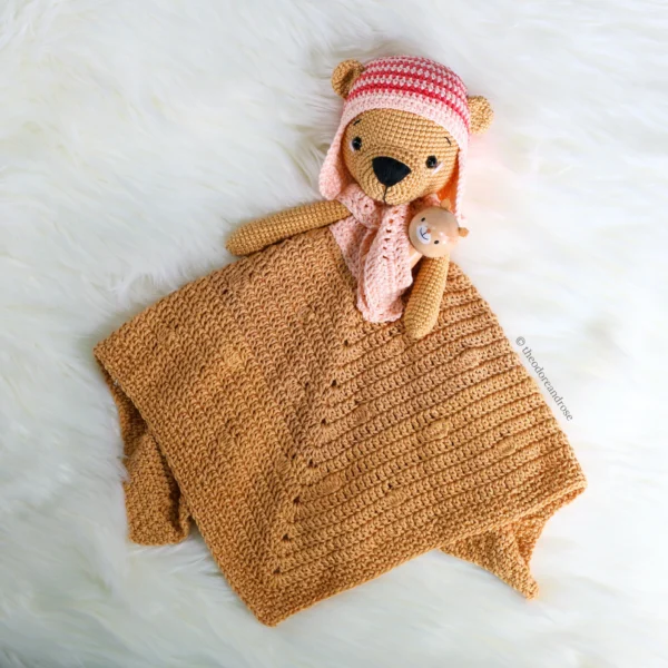 Harry The Little Bear Lovey - Amigurumi Crochet Pattern (PDF Download ...