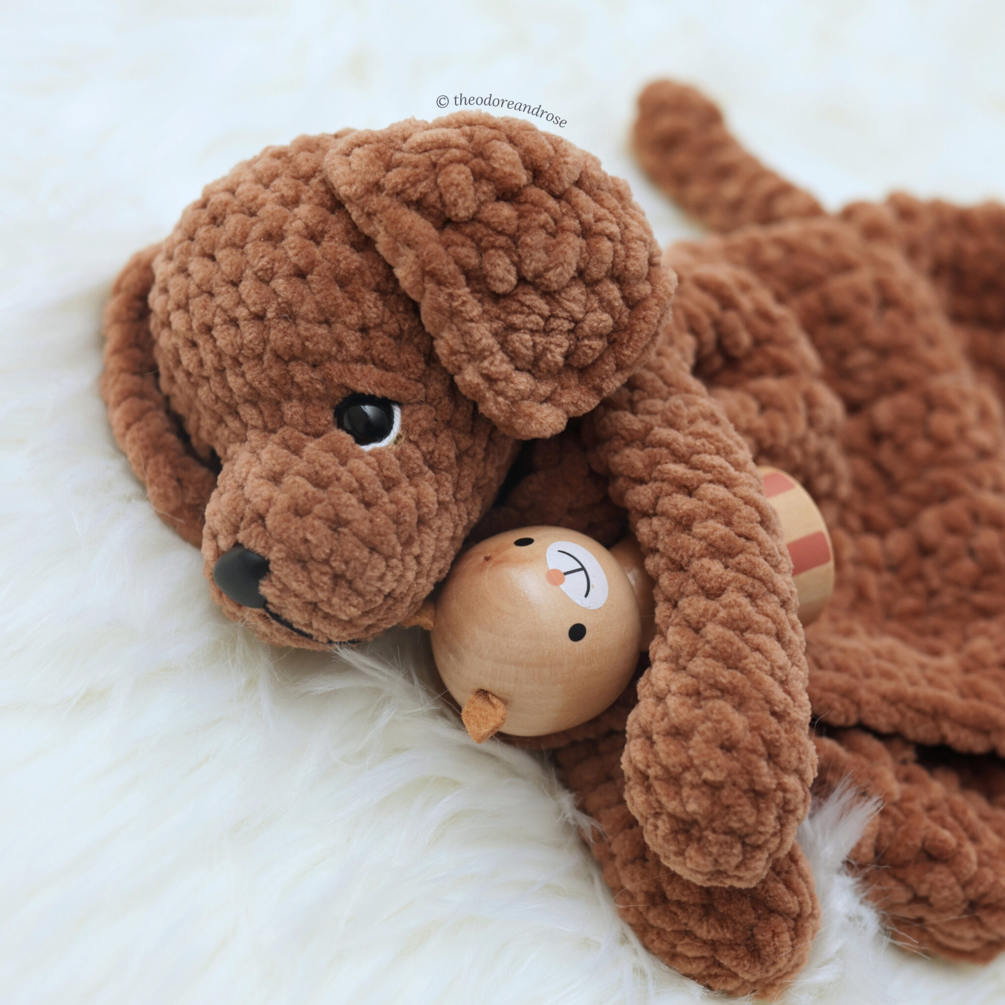 Marley The Labrador Retriever Lovey Crochet Pattern (PDF Download ...